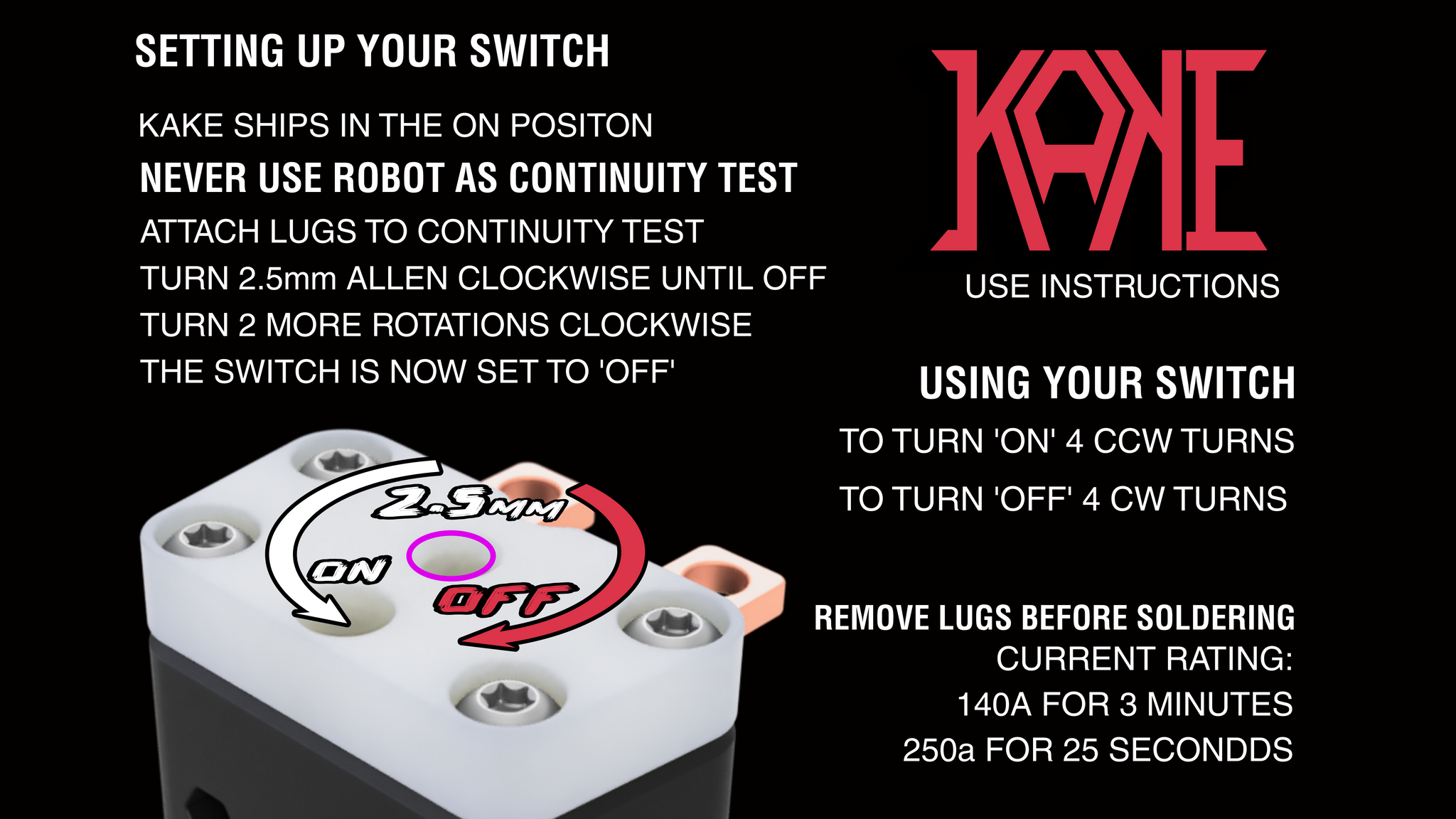 Kake Switch – Max Me Up